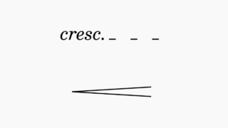 What is Crescendo (cres.)? Explanation of How to Read and Play Piano ...