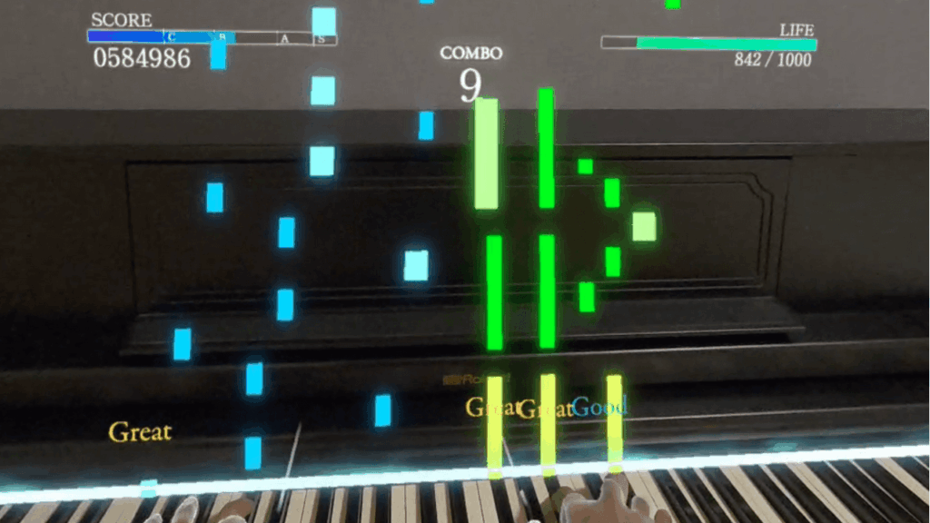 楽譜が読めない人でもピアノが弾けるVRピアノゲームを開発しました!!(音符の知識も不要) | VR Piano, Inc.
